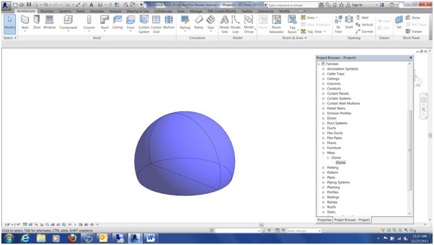 Creating Dome Roofs in Autodesk® Revit® Architecture: Step-by-Step Guide