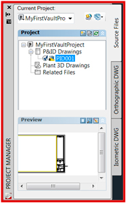 Vault and AutoCAD Plant 3D