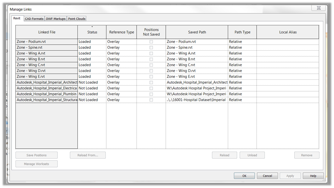 Efficient Workset Management for Large Projects in Revit