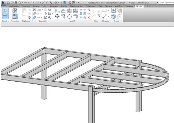 Custom Steel Framing using “Opening By Face”