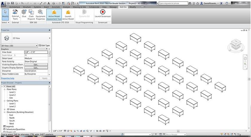 Revit® Can Now Array Objects In X,Y, AND Z!!! (With A Little Help From ...