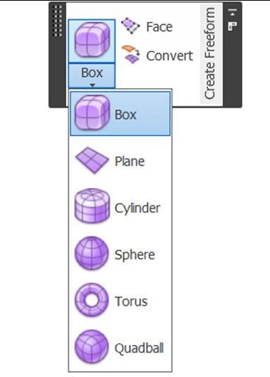 Inventor® 2016 Freeform modeling