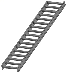 Creating a “C“ Channel Stair for Revit® Architecture 2014 and up