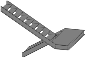 Creating a “C“ Channel Stair for Revit® Architecture 2014 and up