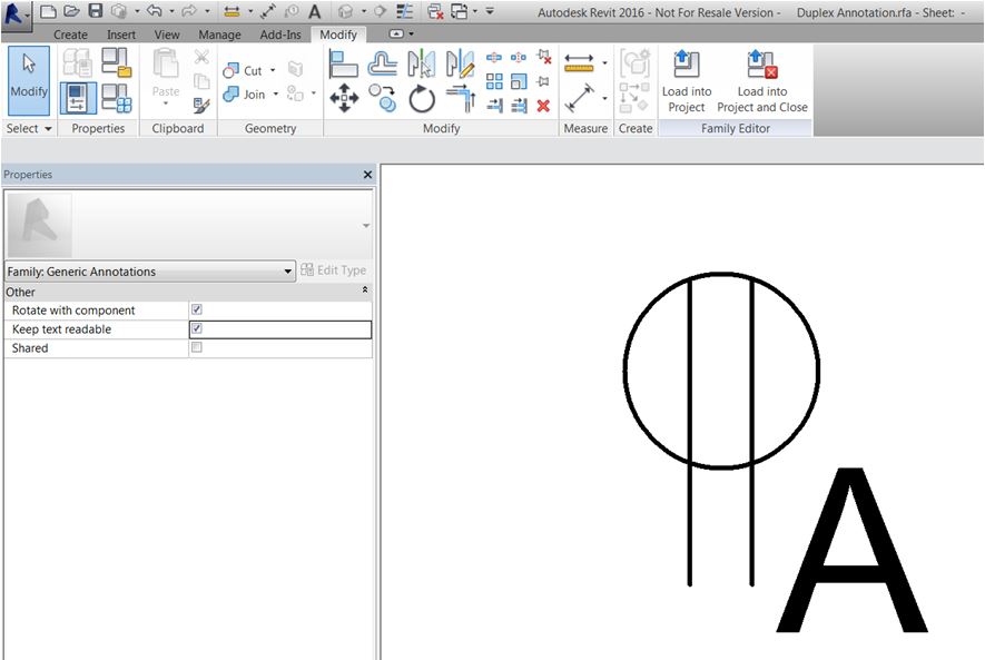 Rotating Receptacle Annotations in Revit® MEP