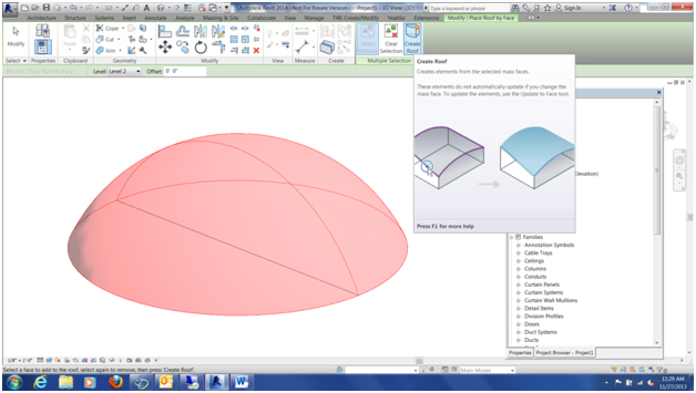 Creating Dome Roofs in Autodesk® Revit® Architecture: Step-by-Step Guide