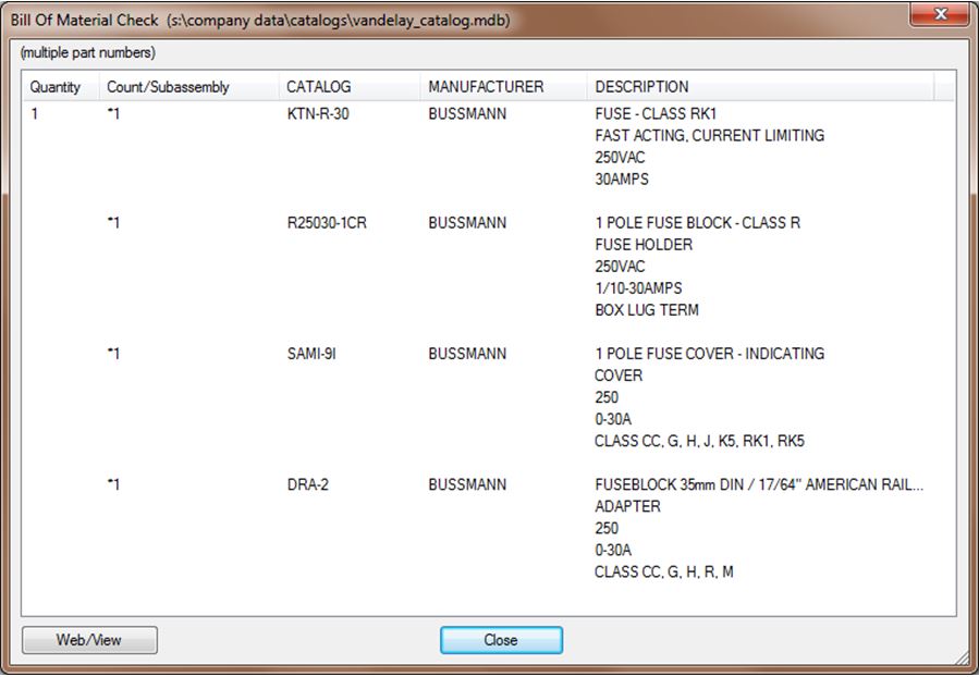 AutoCAD® Electrical: A New Twist on Multiple Catalog Part Assemblies