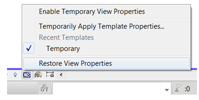 Temporary View Properties in Autodesk® Revit®