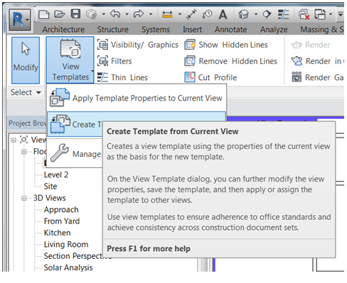 Temporary View Properties in Autodesk® Revit®