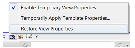 Temporary View Properties in Autodesk® Revit®