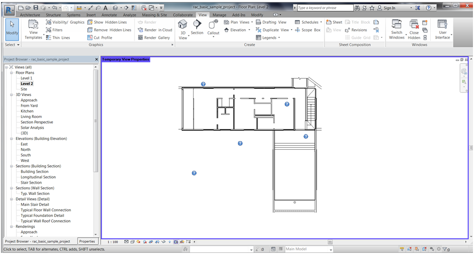 Temporary View Properties in Autodesk® Revit®