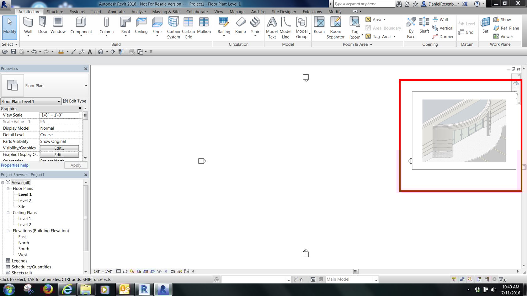 Frozen Tooltip Trick in Autodesk Revit