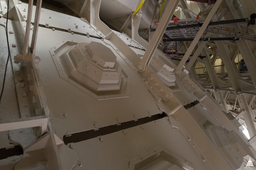 History and Design Collide in the U.S. Capitol Dome Restoration
