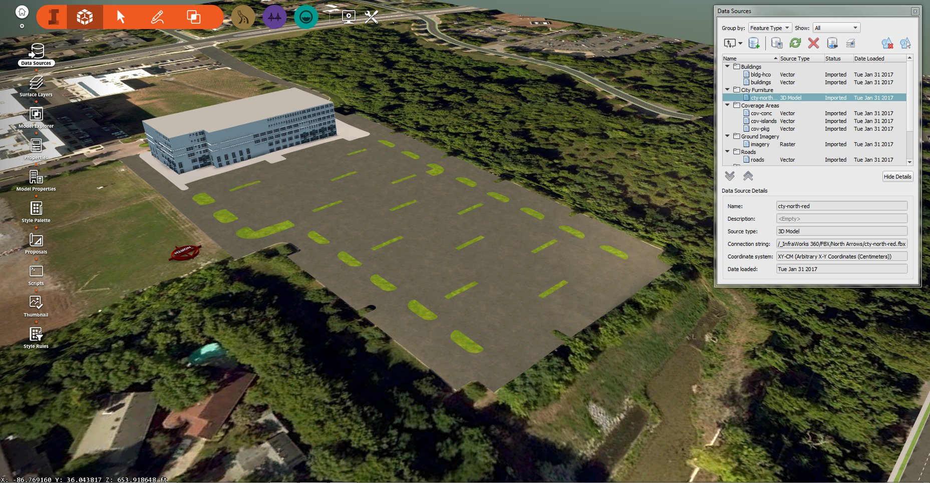 Convert AutoCAD® Civil 3D® 2d Linework for InfraWorks 360 Use