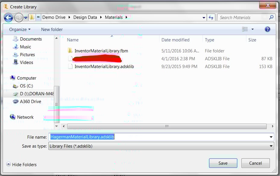 Using the Material Browser in Autodesk Inventor