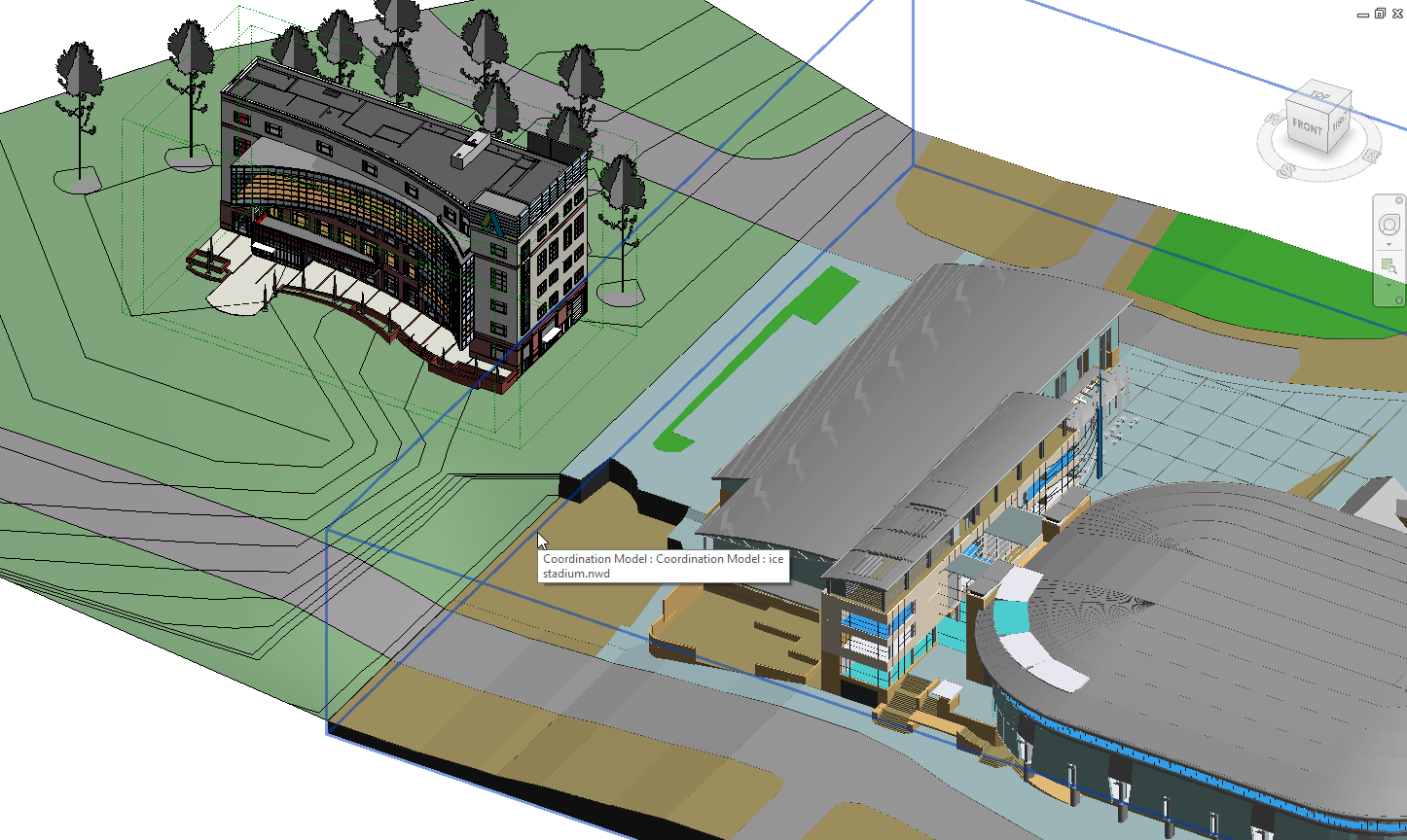Autodesk Revit 2018-Coordination Model (Link a Navisworks file)