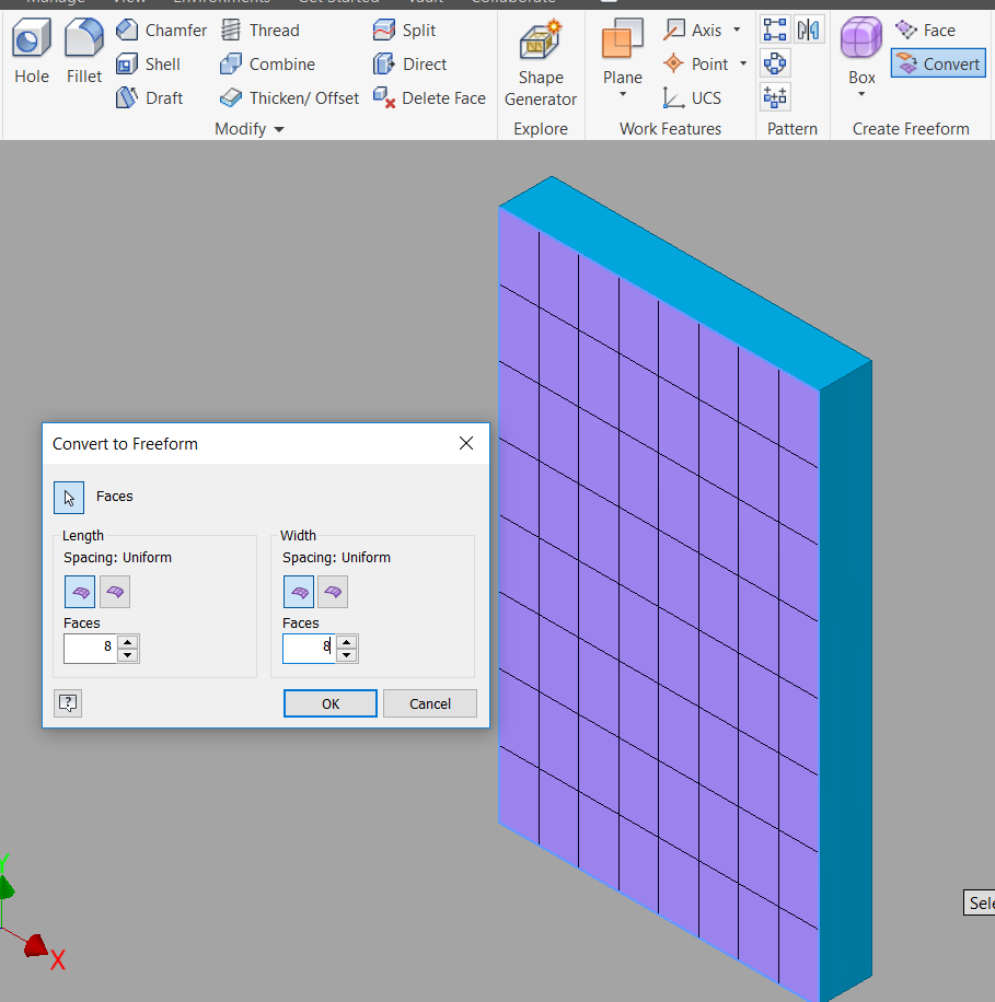 Inventor Tool Tip – Creating a Quick Surface on an Existing Solid Part