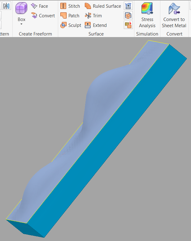 Inventor Tool Tip – Creating a Quick Surface on an Existing Solid Part