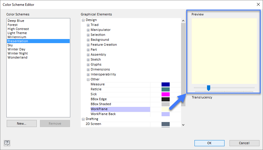 Inventor 2020 | Custom Color Schemes