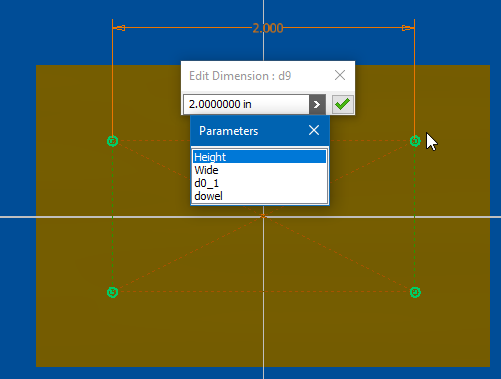Sharing Parameters in Inventor