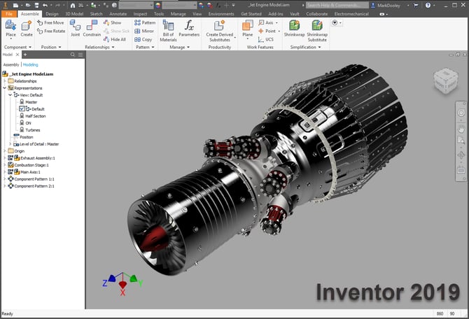 Inventor 2021 – Dark Mode