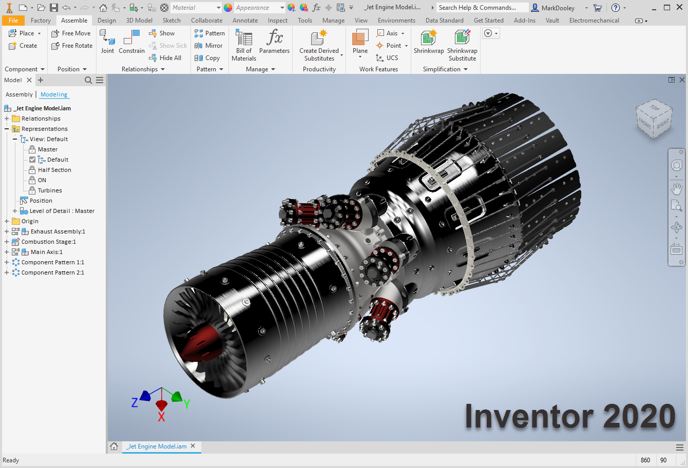 Inventor 2021 – Dark Mode
