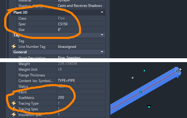 AutoCAD Plant 3D: Custom Spec Property & Project Property Definitions