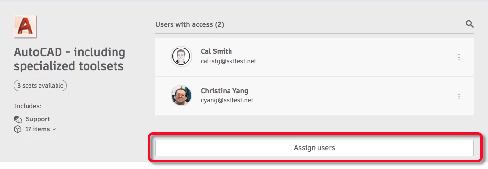 Autodesk Account User Management