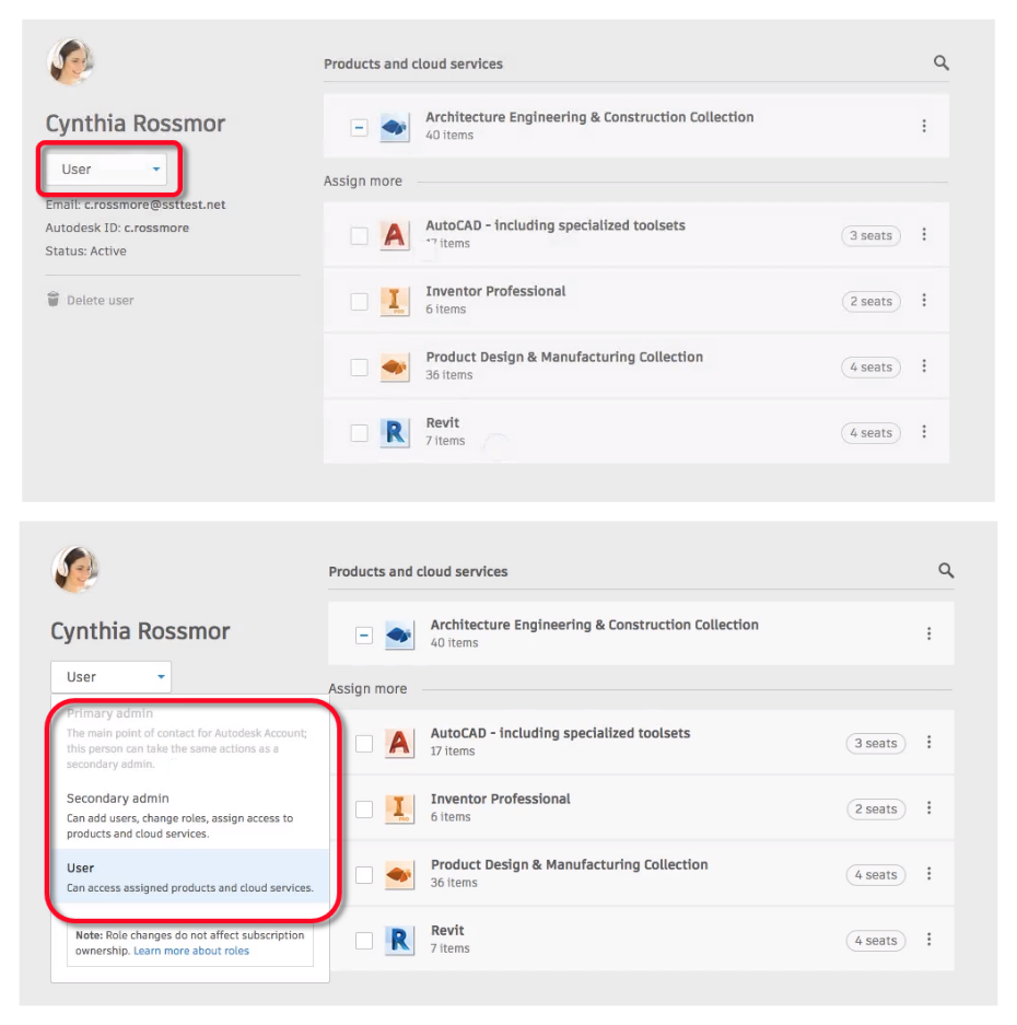 Autodesk Account User Management