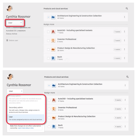 Autodesk Account User Management