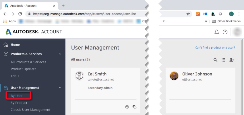 Autodesk Account User Management