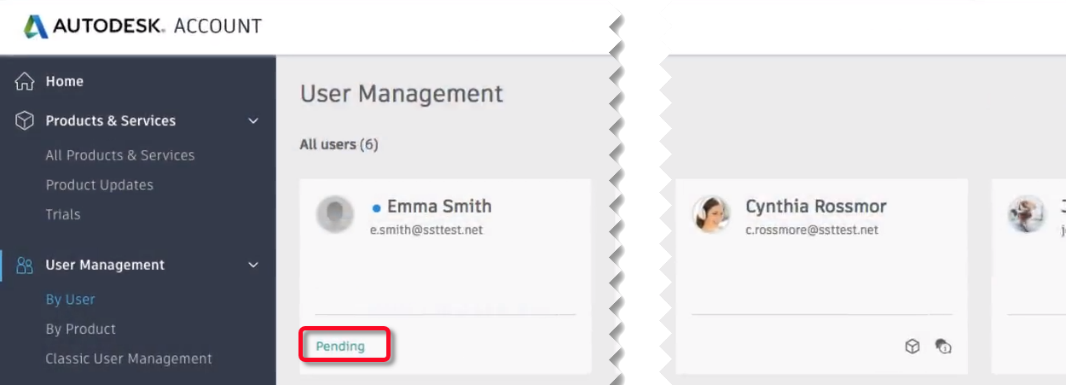 Autodesk Account User Management