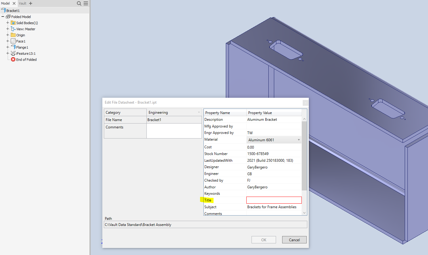Getting Started With Autodesk Vault Data Standard