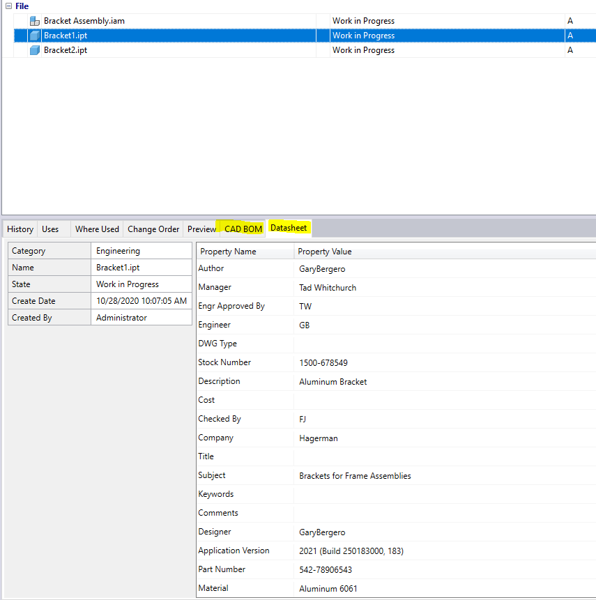 Getting Started with Autodesk Vault Data Standard