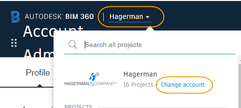 How to Find Your BIM 360 Account Name and ID