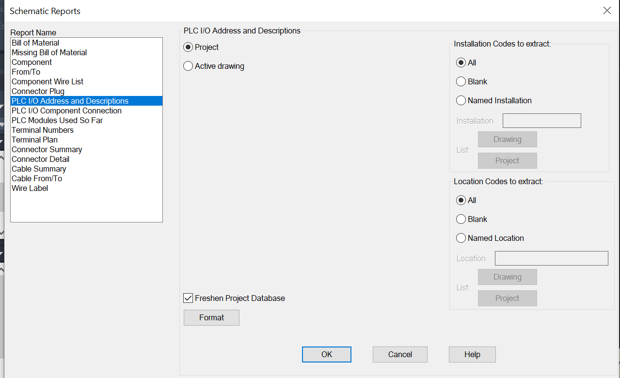 AutoCAD Electrical – PLC I/O and Excel (Best Friends)