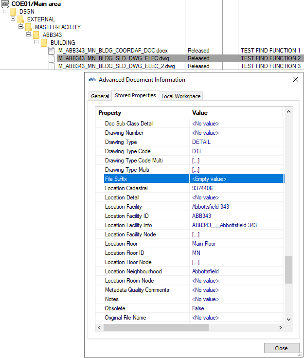 Meridian – Finding All “Empties” in Metadata Property Values