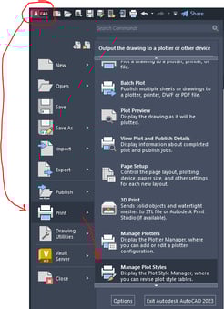 How to Restore a Missing Plotstyle Table