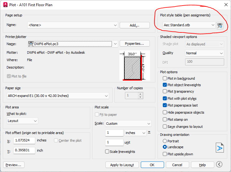 How to Restore a Missing Plotstyle Table