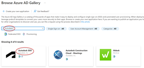 Autodesk Single Sign-On (SSO)