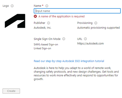 Autodesk Single Sign-On (SSO)