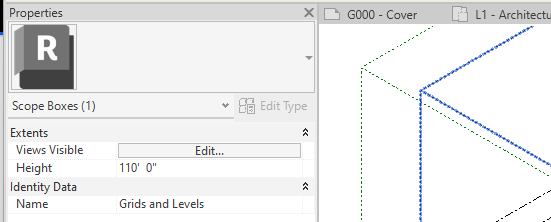 Section Box and Scope Boxes-Revit 2024