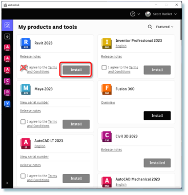 Downloading Your Autodesk Software