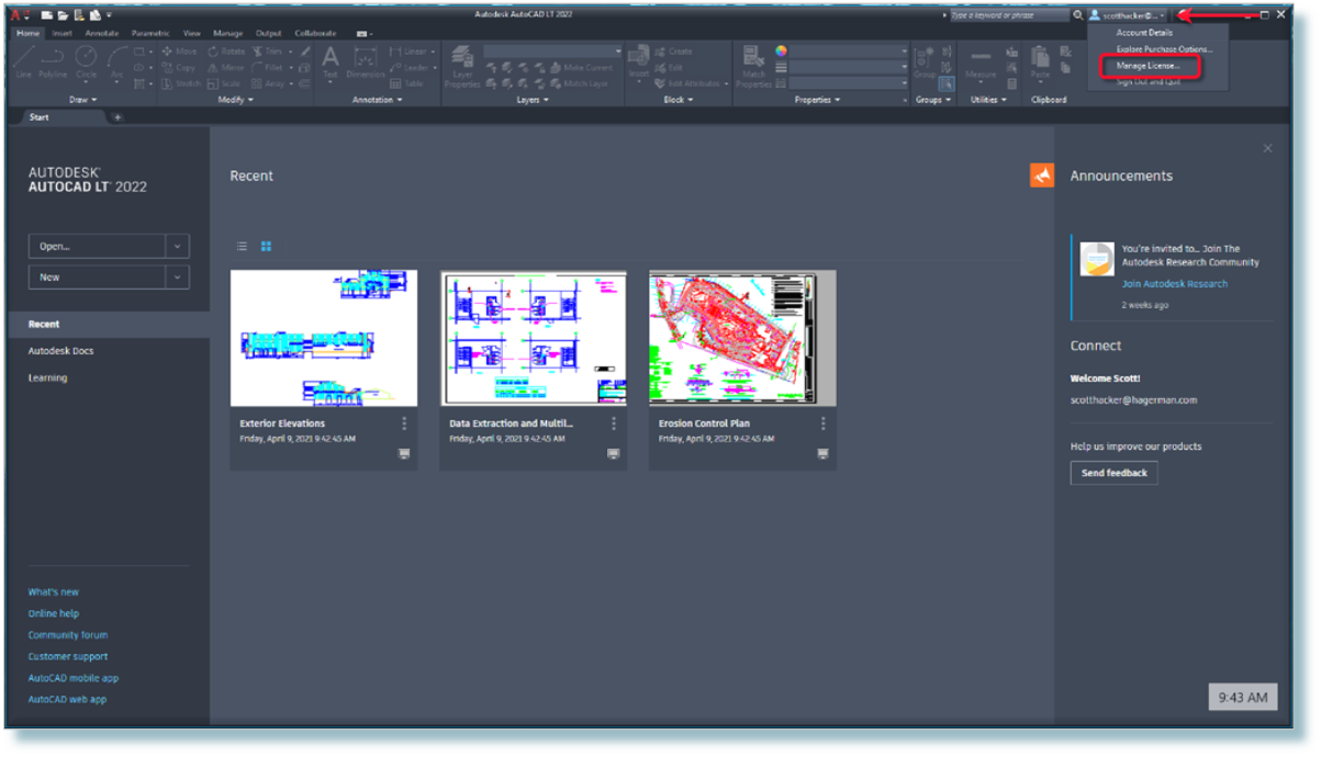 Downloading Your Autodesk Software