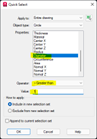 Use the Qselect Command in AutoCAD to Quickly Filter and Select Objects