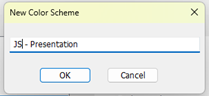 Inventor Custom Color Scheme Tips