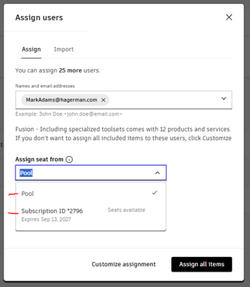 New Autodesk Account Portal Feature: Assign Products by Subscription ID ...