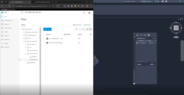 Uploading CAD and Project Files to Autodesk Docs: Drag-and-Drop, File ...