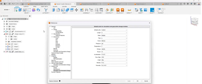 How to Set Your Preferences in Autodesk Fusion